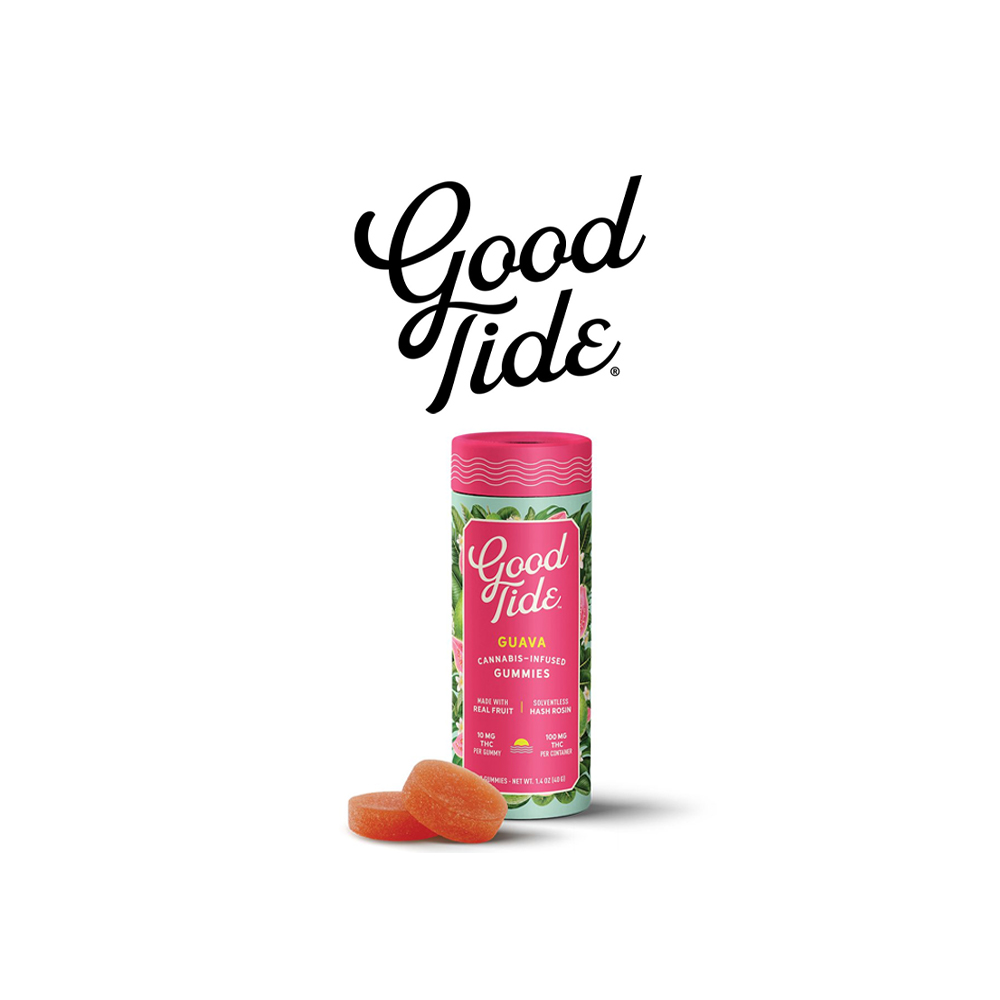 GOOD TIDE - GOOD TIDE | GUAVA HASH ROSIN | GUMMIES | 200MG
