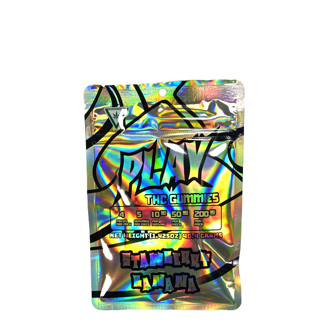 PLAY - PLAY | STRAWBERRY BANANA | GUMMIES | 200MG
