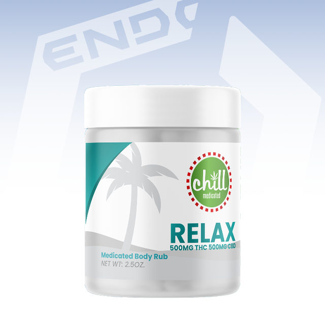CHILL MEDICATED | RELAX 1:1 THC:CBD BODY RUB | 500MG – Premium Cannabis ...