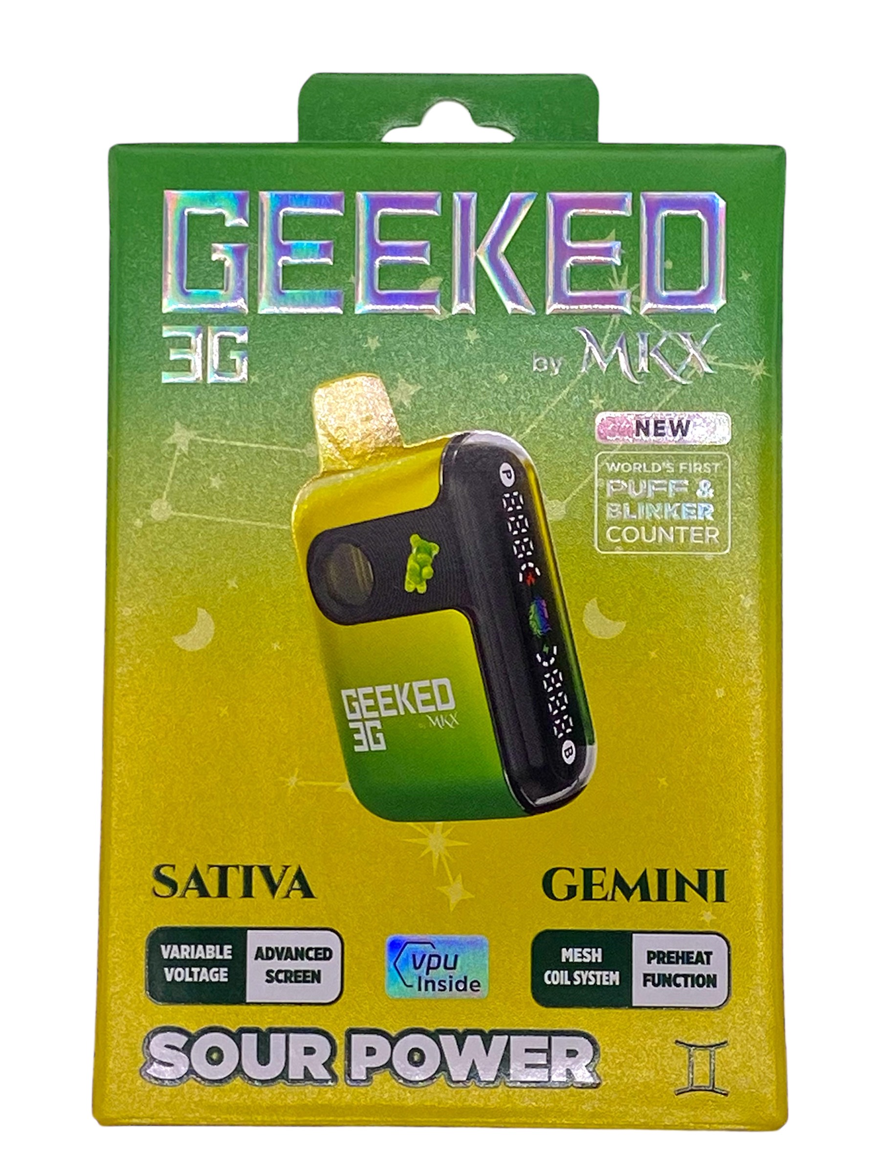 3G SOUR POWER GEEKED DISPOSABLE – Premium Cannabis Products Near Me