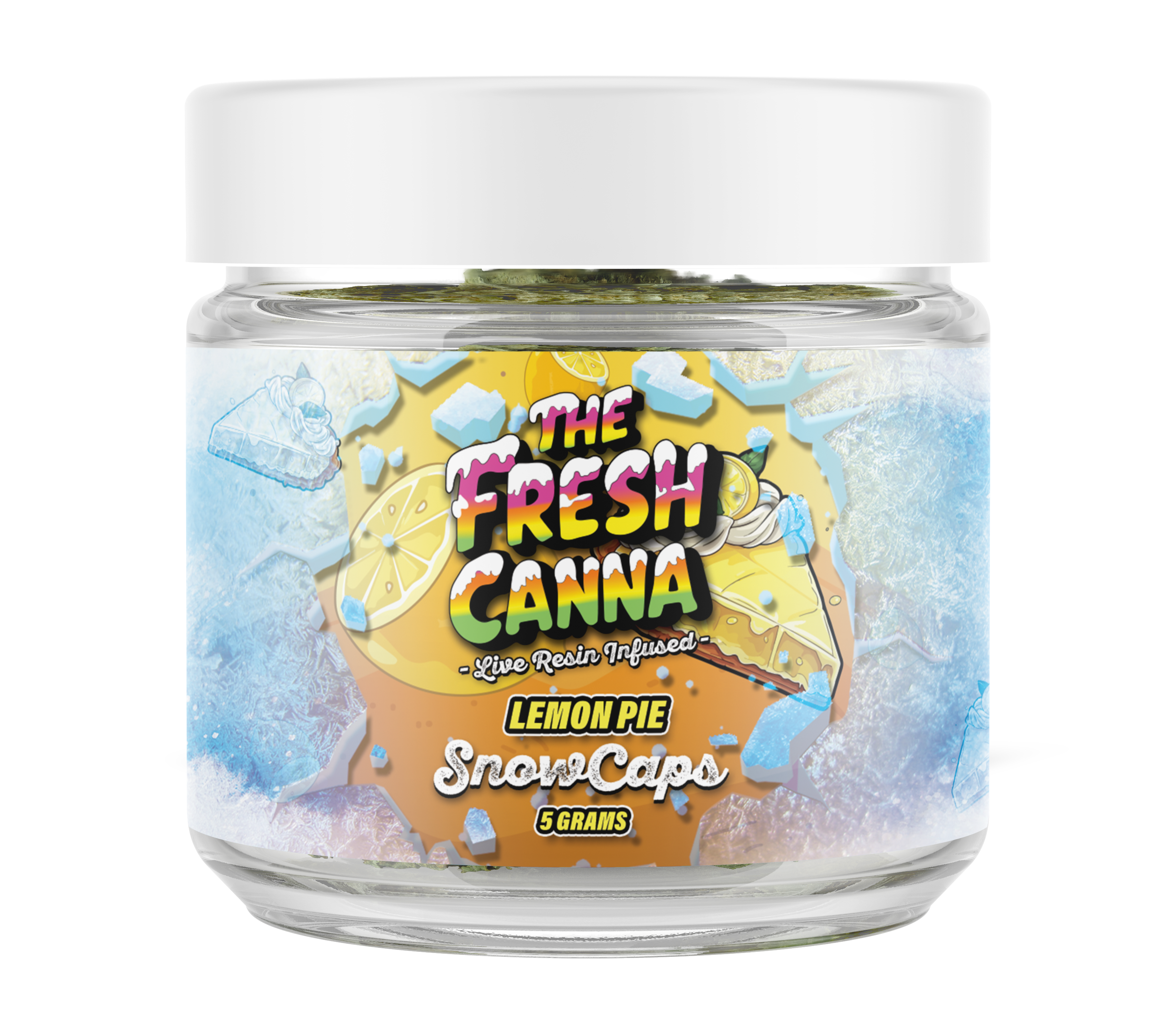 1G LEMON CAKE LIVE RESIN INFUSED SNOWCAPS – Premium Cannabis Products ...