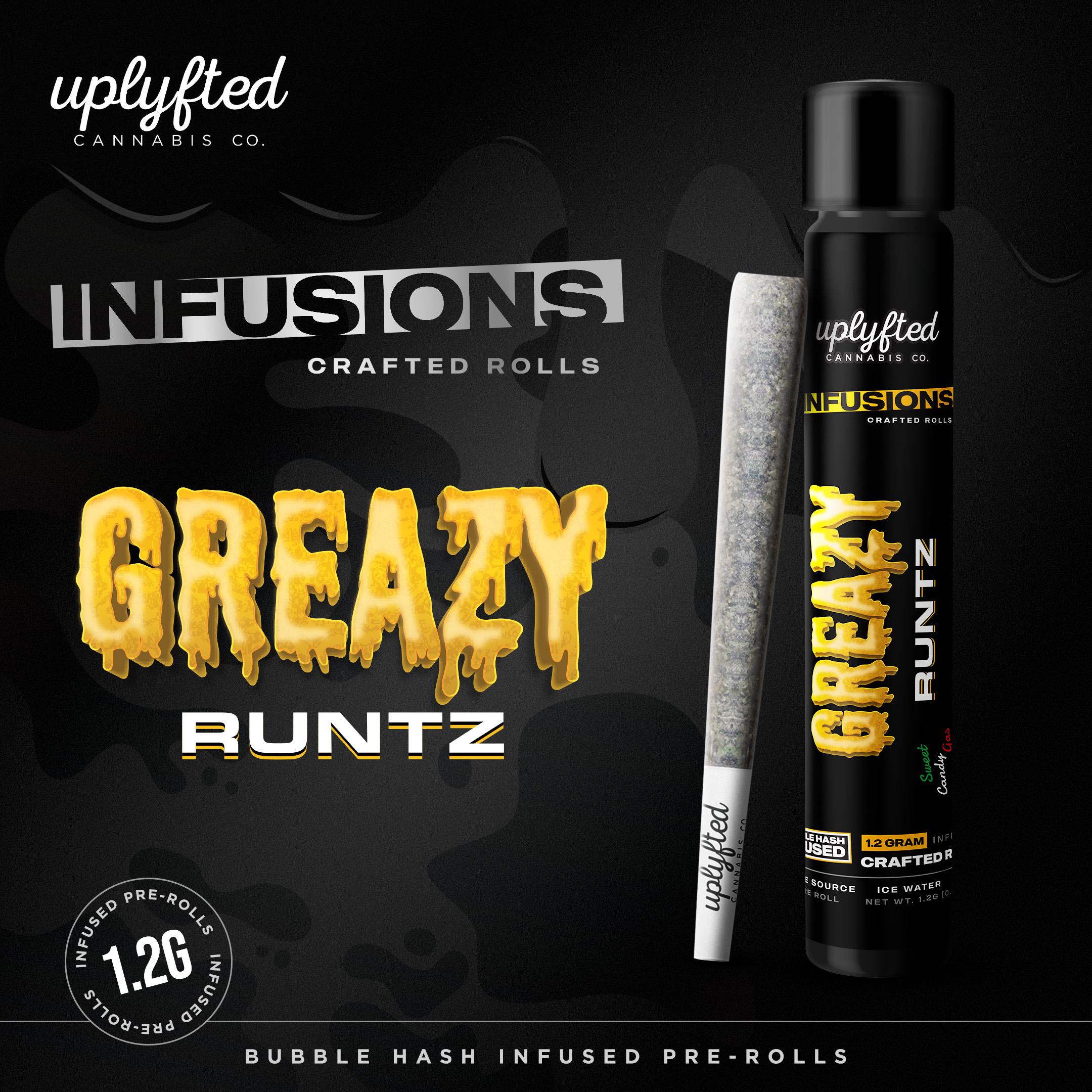 1.2G GREASY RUNTZ BUBBLE HASH – Premium Cannabis Products Near Me